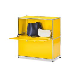 Tchibo - Sideboard Metall &raquo;Cn3&laquo; mit 2 Klappenf&auml;chern - 77x40x82,5cm - chrom -