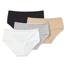 Tchibo - 4 Pantys - Damen - Gr. L - schwarz