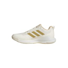 adidas Performance Athletic Shoes 'Novaflight 2' female size 41/41.5 Gold / White