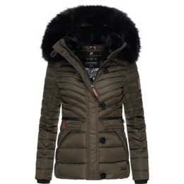 Navahoo Damen Winterjacke "Wisteriaa", grau, Gr. S, Oberstoff: 100% Polyester. Futter: 100% Polyester. Wattierung: 100% Polyester. &Auml;rmelfutter: 100%