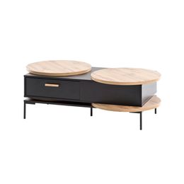 LOOKS by Wolfgang Joop Couchtisch - 128x76x41cm - schwarz -