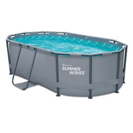 Summer Waves Active-Frame-Pool - anthrazit