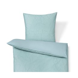 Tchibo - Premium-Baumwoll-Bettw&auml;sche - hellblau