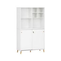 Tchibo - 3-teiliges B&uuml;rom&ouml;bel-Set &raquo;Serie 500&laquo; - 100,1x41x92,6cm - braun -