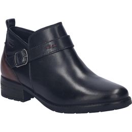 Josef Seibel Damen Schn&uuml;rschuh "Kate 10, schwarz-kombi", Gr. 40, schwarz, Obermaterial: 100% Rindsleder Leather cow., Schuhe