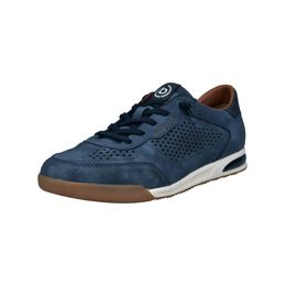 Bugatti Herren Sneaker "Bugatti Sneaker Lederimitat", Gr. 40, blau, Lederimitat, Schuhe