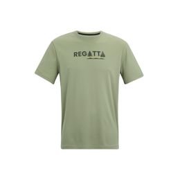 Regatta Herren T-Shirt "Fingal", gr&uuml;n, Gr. XXL, Obermaterial: 100% Polyester PES., Shirts