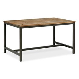 Actona Esstisch &raquo;Vintage&laquo; - 140x90x75cm - dunkelgrau -