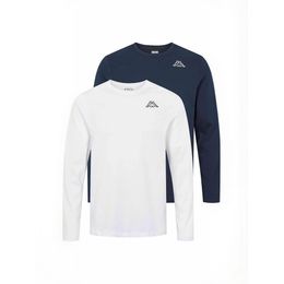 Kappa Herren Kurzarmhemd "Kappa T-shirt KMLogo", wei&szlig;, Gr. XL, Obermaterial: 100% Baumwolle, Hemden