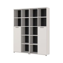 Tchibo - Aktenschrank &raquo;Floda&laquo; - 175x40x197cm - schwarz -