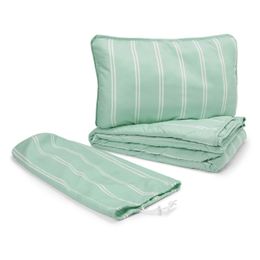 Tchibo - Reise-Betten-Set - gr&uuml;n