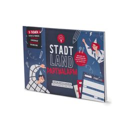 Tchibo - Spielblock &raquo;Stadt, Land, Partyalarm&laquo;