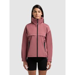 Khujo Damen Kurzjacke "RAIBE2", rosa, Gr. S, unifarben, Web, 100% Polyester, Jacken