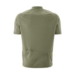 Gonso Herren Radtrikot "SITIVO Jersey Blue M", gr&uuml;n, Gr. M, 100% Polyester, Trikots, Herren Fahrradtrikot mit R&uuml;ckentasche, Half-Zip Trikot, Loose Fit