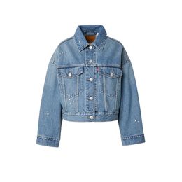 Levi's Levi's Jacke 'Loose Crop Trucker Jacket' Damen Gr&ouml;&szlig;e M blue denim Sommerjacke