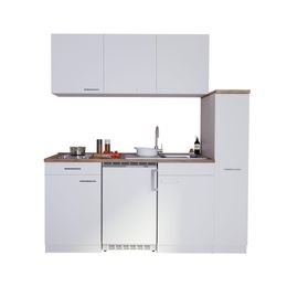 respekta Economy K&uuml;chenblock - 180x60x200cm - wei&szlig; -