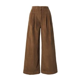Aware Pleat-Front Pants 'AWTALA' female size 40 Brown