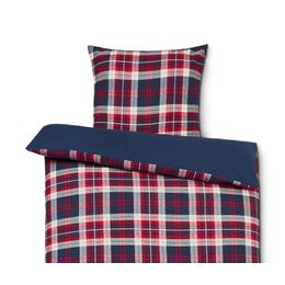 Tchibo - Flanell-Bettw&auml;sche - wei&szlig;