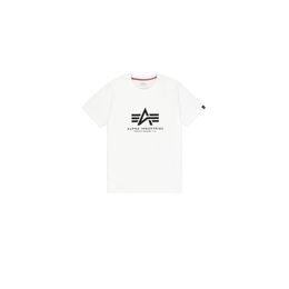 Alpha Industries T-Shirt Herren Gr&ouml;&szlig;e S schwarz / wei&szlig;