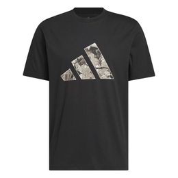 adidas Sportswear Funktionsshirt 'Photrk' Herren Gr&ouml;&szlig;e L grau / schwarz / wei&szlig;
