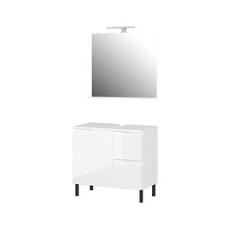 Tchibo - Waschbeckenunterschrank &raquo;Salinas&laquo; - 60x34x56cm - wei&szlig; -
