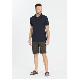 NOU Herren T-Shirt "Harrold V2"dunkelblau, schwarz, Gr. 4XL, unifarben, 96% Baumwolle, 4% Elasthan, Shirts, Schmucklos