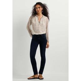 Pepe Jeans Damen Slim-fit-Jeans "slim fit jeans SLIM JEANS LW BROOKE", blau, Gr. 30, 90% Baumwolle, 8% Polyester, 2% Elasthan, Jeans