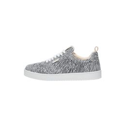 N91 Herren Sneaker "Court M AA Herrensneaker", Gr. 41, schwarz-wei&szlig;, Leder, Schuhe, Turnschuh Leder handgefertigt, sportlicher Freizeitschuh Herren