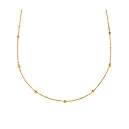 Tchibo - 375 Gold Kette Kugeln - gold