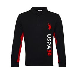 U.S. Polo Assn. Poloshirt Herren Gr&ouml;&szlig;e XXL rot / schwarz / wei&szlig;