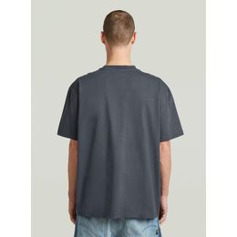 G-Star Raw G-STAR Herren T-Shirt "Hyper Graphic Relaxed T-Shirt"petrol, Gr. S, Obermaterial: 100% Baumwolle, Shirts