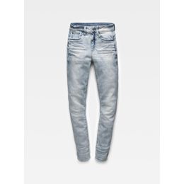 G-Star Raw G-STAR Damen 5-Pocket-Jeans "3301 Skinny Jeans", blau, Gr. 27, Obermaterial: 92% Baumwolle, 7% Elastomultiester, 1% Elasthan, Jeans