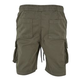 Urban Classics Herren Stoffhose "Urban Classics Herren Drawstring Cargo Shorts"olive, Gr. M, unifarben, 98% Baumwolle, 2% Elasthan, Hosen