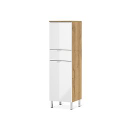 Tchibo - Schrank &raquo;Mauresa&laquo; - 34x34x120cm - braun -
