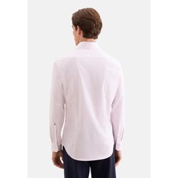 Seidensticker Herren Businesshemd "Schwarze Rose", rosa, Gr. 40, gestreift, 100% Baumwolle, Hemden, Slim 1/1 Kentkragen Gestreift