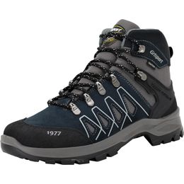Grisport Herren Wanderschuh "Schn&uuml;rstiefel", Gr. 41, blau, Obermaterial: 50% Rindsleder Leather cow. 50% Lammleder LEL., Schuhe