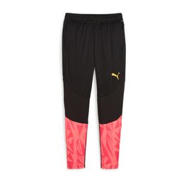 Puma Sporthose 'Individual Final' Damen Gr&ouml;&szlig;e XXL gelb / hummer / lachs / schwarz