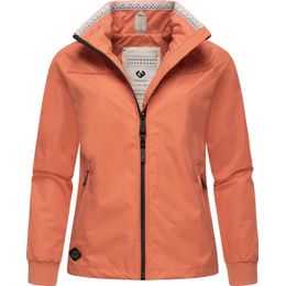 Ragwear Damen Outdoorjacke "Apola", rot, Gr. S, Au&szlig;enmaterial: 100% Polyester. Innenfutter: 100% Polyester, Jacken, Wasserdichte Damen &Uuml;bergangsjacke