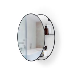 Tchibo - Runder Spiegelschrank &raquo;Cirko&laquo; - schwarz