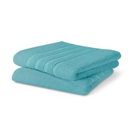 Tchibo - 2 Frottier-Handt&uuml;cher - blau