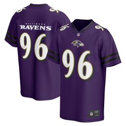Fanatics Herren Footballtrikot "Fanatics Trikot Baltimore Ravens NFL Core Foundation Jersey", lila, Gr. XL, 100% Polyester, Trikots