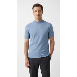 JOOP! JOOP JEANS Herren Rundhalsshirt "Cedric", blau, Gr. XXXL, clean, unifarben, Single Jersey, Obermaterial: 95% Baumwolle, 5% Elasthan, Shirts, mit