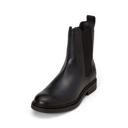 Marc O'Polo MARC O'POLO Damen Chelseaboots "mit praktischem Innenzipper", Gr. 40, schwarz, Obermaterial: 100% Leder, unifarben, Schuhe