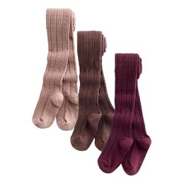 next Strumpfhose M&auml;dchen Gr&ouml;&szlig;e 140 beige / braun / bordeaux
