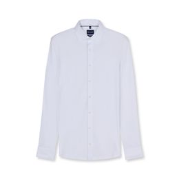 OLYMP Herren Businesshemd "OLYMP Luxor 24/Seven, Modern Fit, New Kent", wei&szlig;, Gr. 48, 92% Baumwolle, 8% Elasthan, Hemden