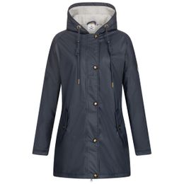 ANKERGLUT Damen Regenmantel "ANKERGLUTTRAUM WOMEN", blau, Gr. 50, Web, Obermaterial: 100% Polyurethan. Futter: 100% Polyester&ldquo;, M&auml;ntel, auch in