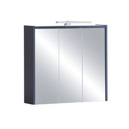 Tchibo - Spiegelschrank &raquo;Lovis&laquo; - 65x16x62,5cm - dunkelblau -