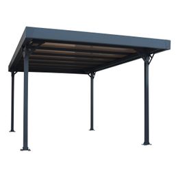 Tchibo - Aluminium Carport - 292x496,5x223,5cm - grau -