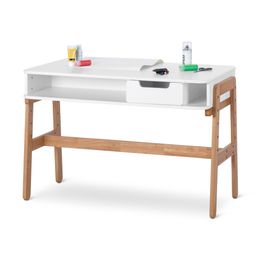 Tchibo - H&ouml;henverstellbarer Basteltisch - 105x60x55,5cm - wei&szlig; -
