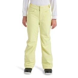 Roxy Kinder Snowboardhose "Backyard 10K", gelb, Gr. 16, Obermaterial: 100% Polyester., Hosen